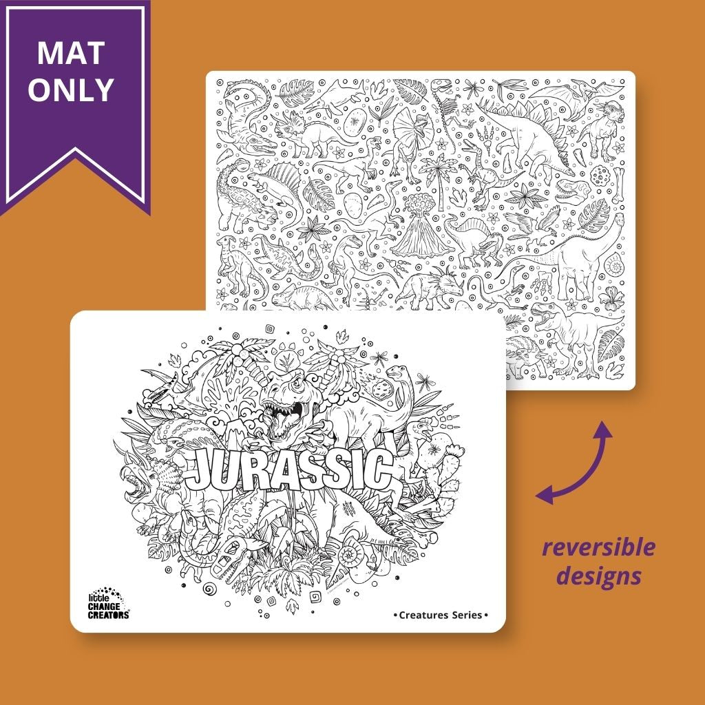 Double-sided Colouring Mats | Little Change Creators