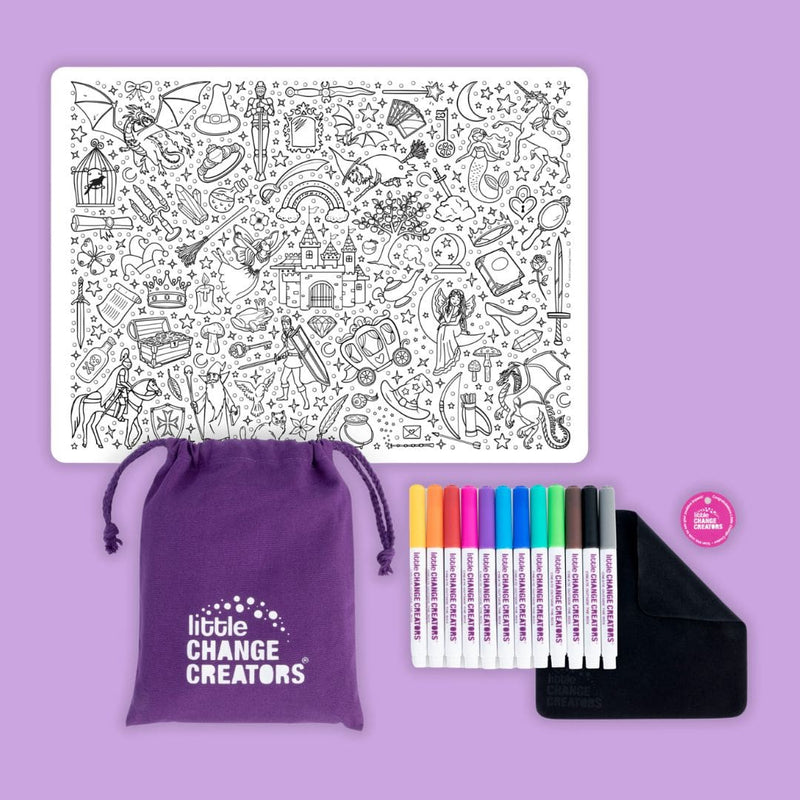 Re-FUN-able™ Reusable Silicone Colouring Packs - Little Change Creators
