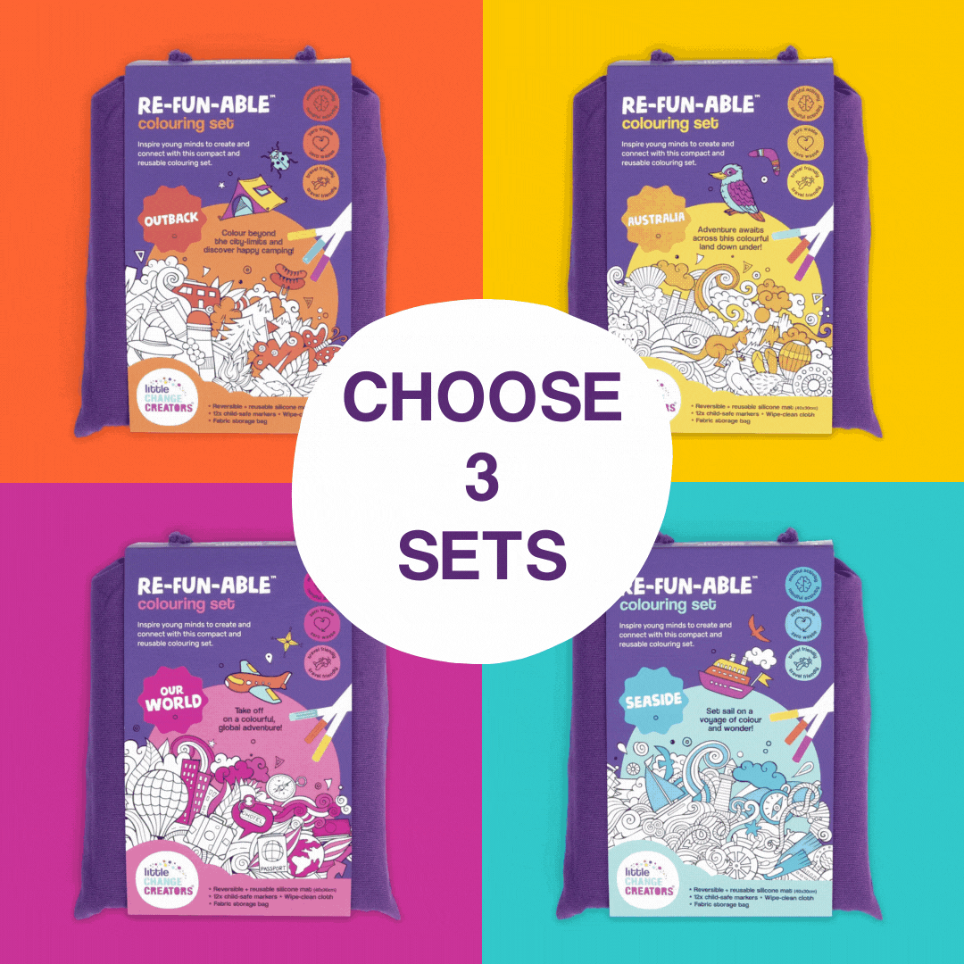 VALUE PACKS | Colour & drawing kits for kids - Little Change Creators